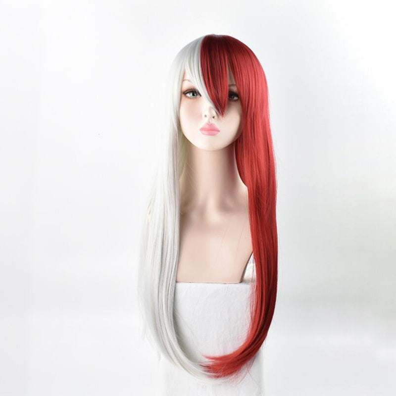 My Hero Academia Todoroki Shoto Women Long Wig Cosplay – Heesse